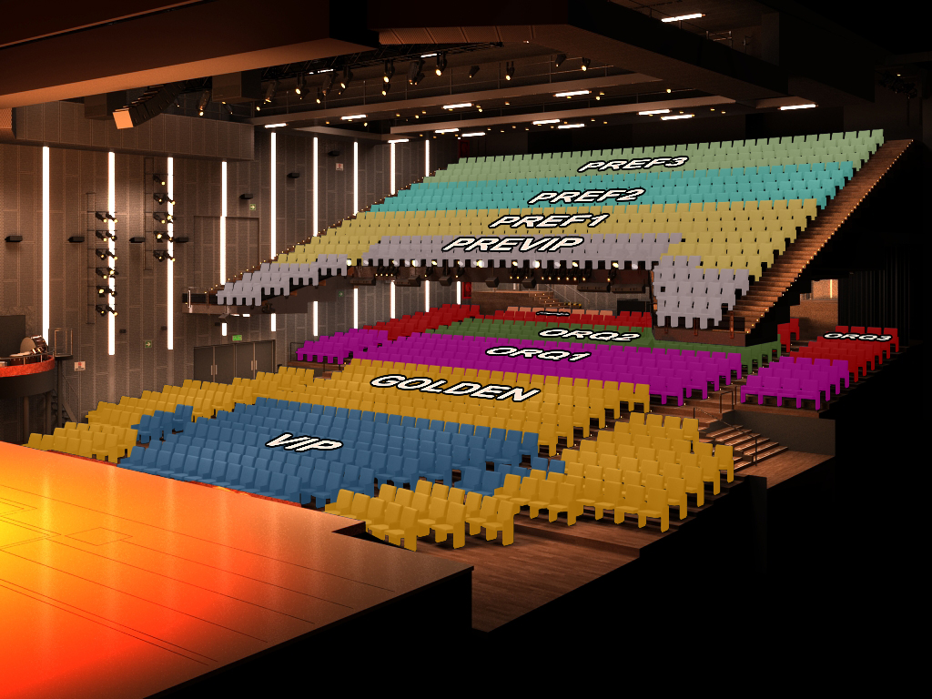 Teatro Telcel Virtual Venue™ by IOMEDIA